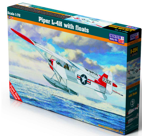 MisterCraft D254 Piper L-4H z pływakami
