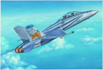 Hobby Boss 80322 F/A-18D 'Hornet