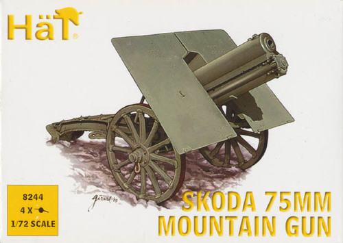 Hat 8244 WWI Skoda 75mm Mtn gun