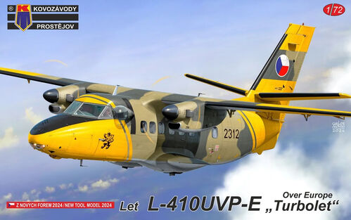 Kovozavody Prostejov 72457 Let L-410UVP-E 'Turbolet' Over Europe