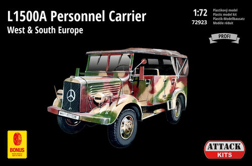 Attack 72923 Mercedes-Benz L1500A Personnel Carrier - West and South Europe (Profi Line)