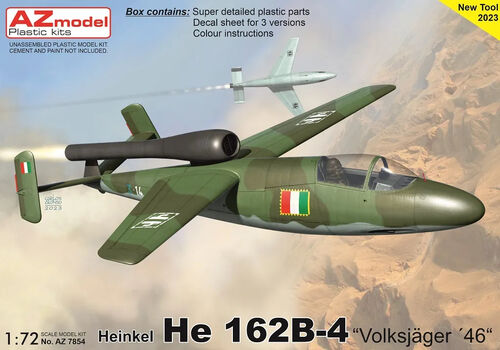 AZ-Model 7854 Heinkel He 162B-4 'Volksjager 46'