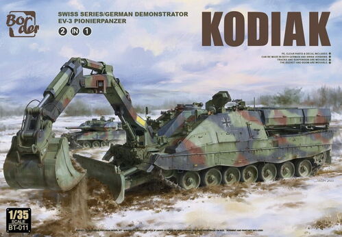 Border Model BT011 Kodiak Swiss Series/German Demonstrator EV-3 Pionierpanzer 2 in 1