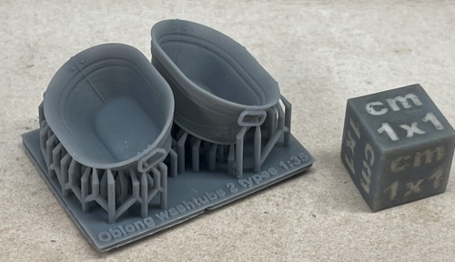 EMP3D 35060216 Balie ocynk podłużne - 2 różne sztuki