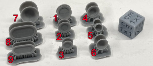 EMP3D 72060408 Set Of Bowls No. 6 - 6 Pieces
