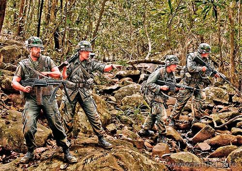 Master Box 3595 Jungle Patrol (Vietnam War series)