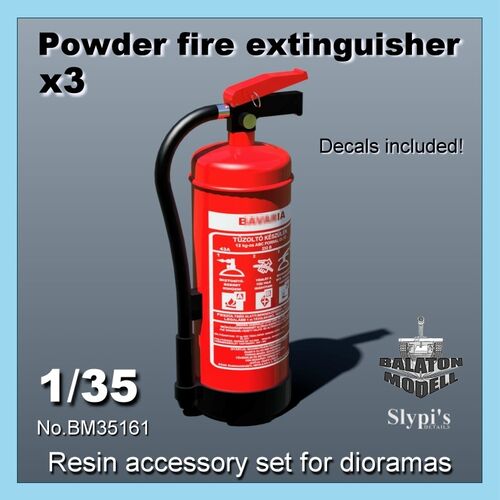 Balaton Modell BM35161 Powder Fire Extinguisher (3pcs)