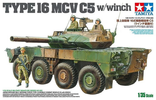 Tamiya 35383 Japan Ground Self Defence Force Type 16 Mobile Combat Vehicle C5 With Winch