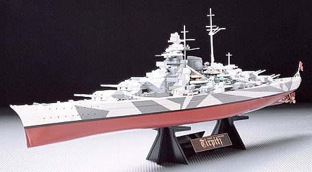 Tamiya 78015 German Tirpitz Battleship Kit