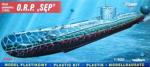 Mirage-Hobby 400408 ORP SEP Polish Submarine