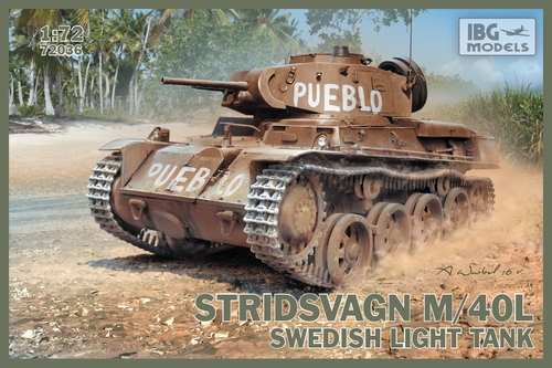 IBG 72036 Stridsvagn M/40L Swedish Light Tank