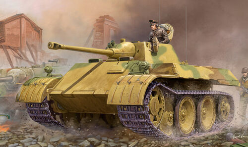Hobby Boss 82460 German IIWW reconnaisance tank VK 1602 Leopard