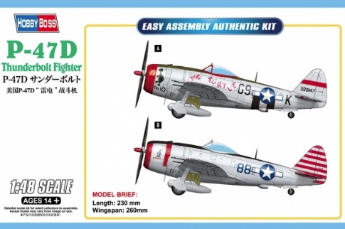 Hobby Boss 85811 P-47D Thunderbolt Fighter