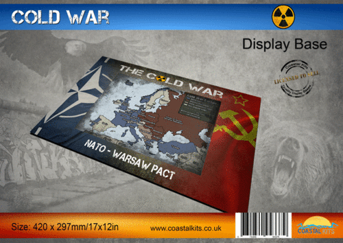 Coastal kits S752L Cold War Display Base 420 x 297mm