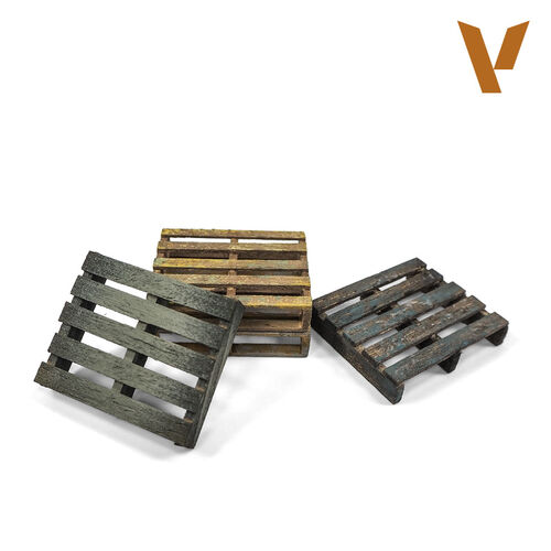 Vallejo SC233 Wooden Pallets (4pcs)