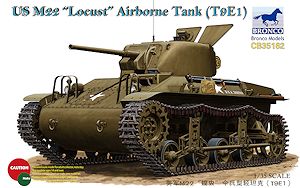 Bronco CB35162 US M22 Locust Airborne Tank (T9E1)