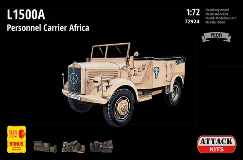 Attack 72924 Mercedes-Benz L1500A Personnel Carrier - Africa (Profi Line)