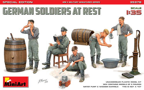 MiniArt 35378 German Soldiers At Rest Special Edition