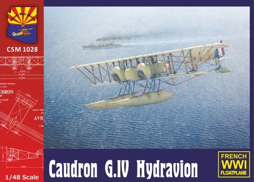Copper State Models K1028 Caudron G.IV Hydravion