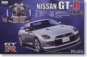Fujimi 037943 Nissan GT-R (R35) w/Eng.