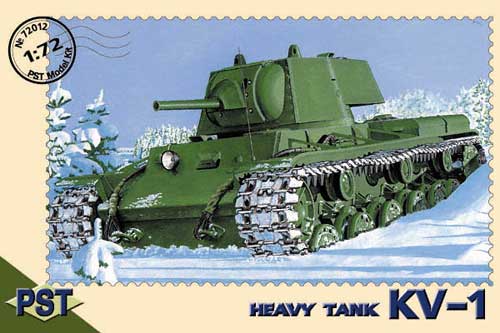 PST 72012 Soviet IIWW heavy tank KV-1