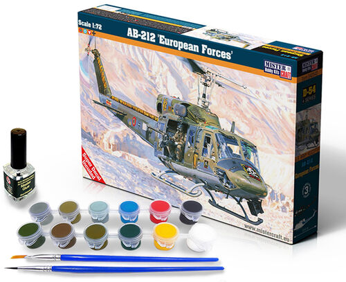 MisterCraft D54s AB-212 'European Forces' - Model Set
