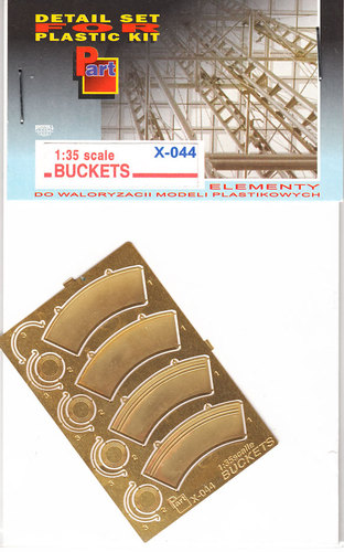 Part X044 Buckets 1/35 scale