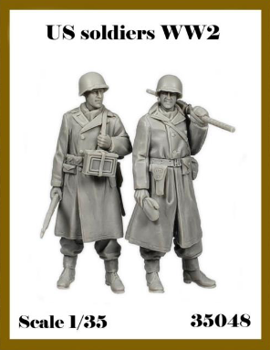 Ardennes Miniature 35048 US Soldiers WW2