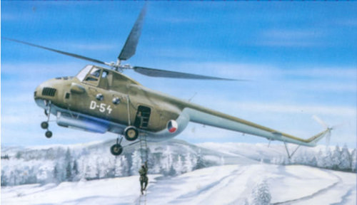 Trumpeter 05101 Mil Mi-4A Hound A Helicopter