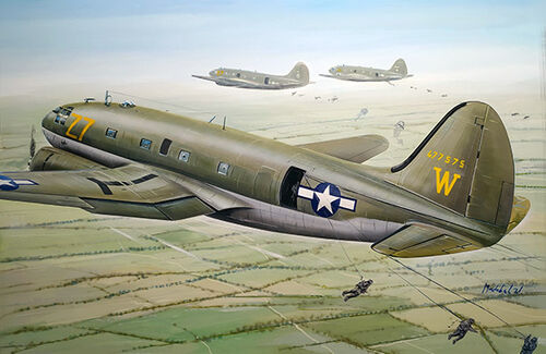 Valom 72152 Curtiss C-46D Commando (Operation Varsity)
