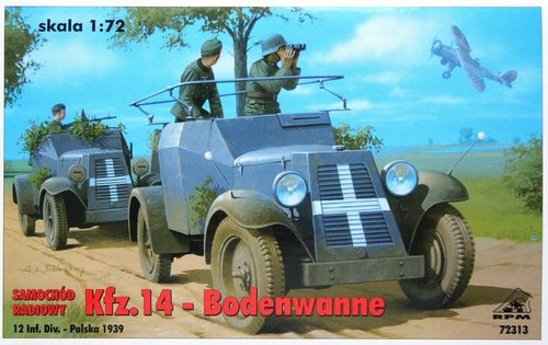 RPM 72313 Armoured Car Kfz. 14 (Bodenwanne) (12. Infantry Division, Poland 1939)