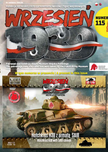 First to Fight PL115 Hotchkiss H38 With SA18 Cannon