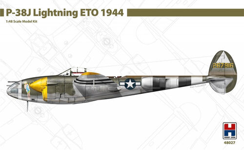 Hobby 2000 48027 P-38J Lightning ETO 1944