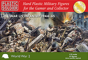 The Plastic Soldier Company WW2020006 Late War US Infantry (1944-1945)