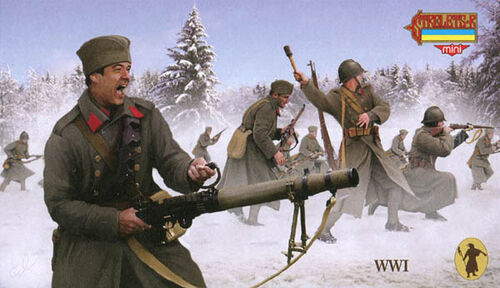 Strelets-R M126 Serbian WWI Infantry in Winter Uniform
