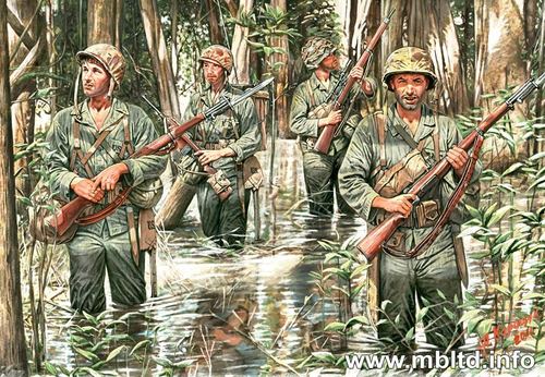 Master Box 3589 US Marines in jungle (1941-1945)