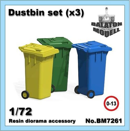 Balaton Modell BM7263 Dustbin set (3pcs.)