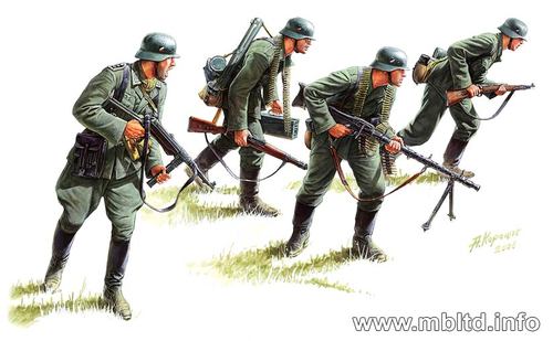 Master Box 3513 German Panzergrenadiers 1939 - 1942