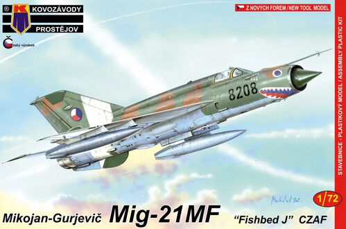 Kovozavody Prostejov 72084 Mikojan-Gurjevič MiG-21MF 'Fishbed J' CZAF