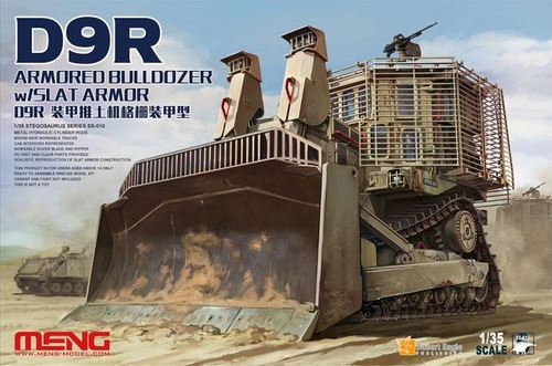 Meng Model SS010 D9R Armored Bulldozer w/Slat Armor