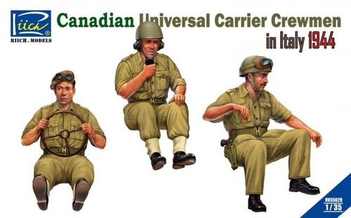 Riich.Models RV35029 Canadian Universal Carrier Crewmen in Italy 1944