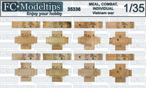 FC ModelTrend 35336 Meal, Combat, Individual, US rations in Vietnam war