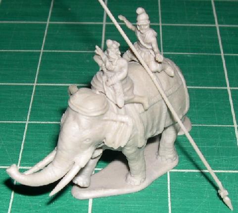 Hat 8141 Macedonian Elephants - makes 2 Elephants w/Crew