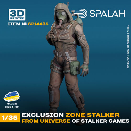 Spalah 14435 Exclusion Zone Stalker From The STALKER Game Universe
