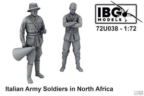 IBG 72U038 Italian Army Soldiers in North Africa