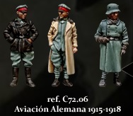 El Viejo Dragon C72-06 German Pilots 1915-1918
