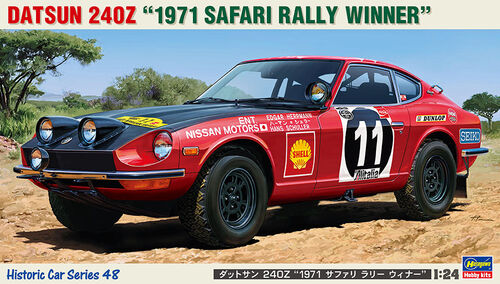 Hasegawa HC48 21148 Datsun 240Z "1971 Safari Rally Winner"
