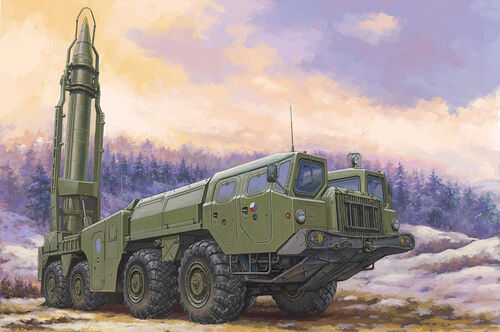 Hobby Boss 82939 Soviet (9P117M1) Launcher with R17 Rocket of 9K72 Missile Complex "Elbrus"(Scud B)