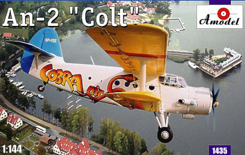A-Model 01435 Soviet Antonov AN-2 Cobra biplane Type 22