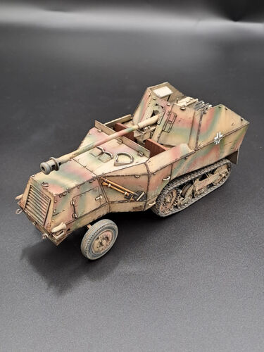 KM Model 35004VA Panzerjager-Fahrzeuge Mit 7,5cm PaK 40 S 307(f) Version A